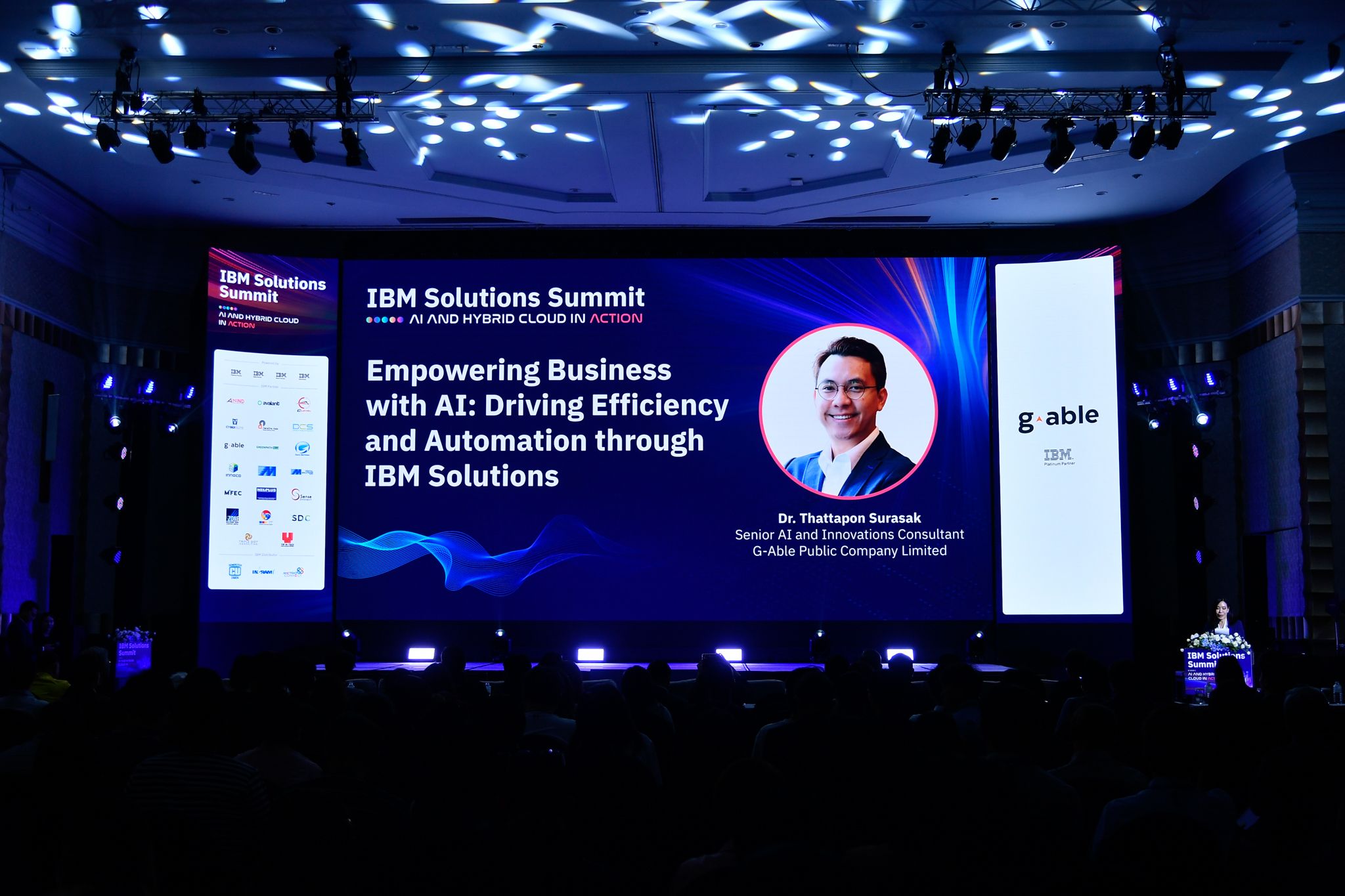 G-Able ร่วมแชร์ประสบการณ์ ด้าน AI ในงาน IBM Solutions Summit 2024: AI and Hybrid Cloud in Action
