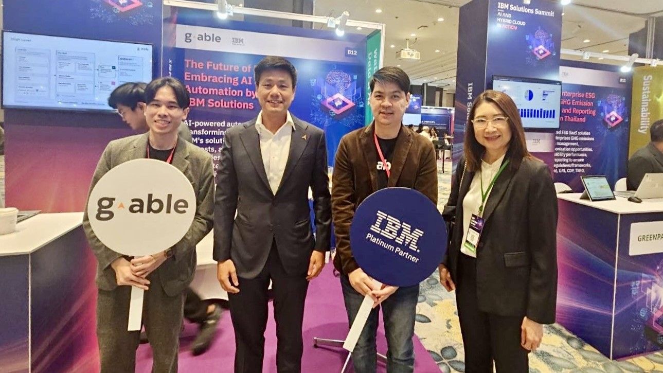 G-Able ร่วมแชร์ประสบการณ์ ด้าน AI ในงาน IBM Solutions Summit 2024: AI and Hybrid Cloud in Action