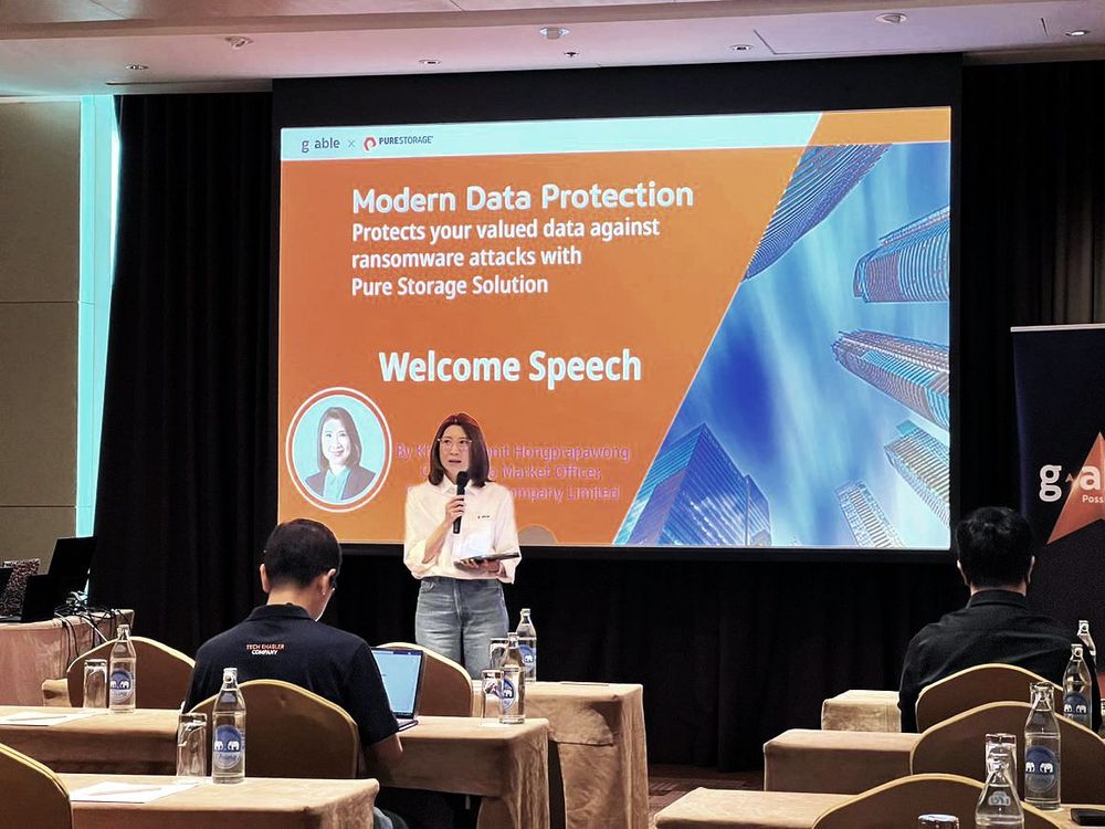 G-Able ผนึกกำลัง Pure Storage จัดงาน “Modern Data Protection: Protects your value data against ...